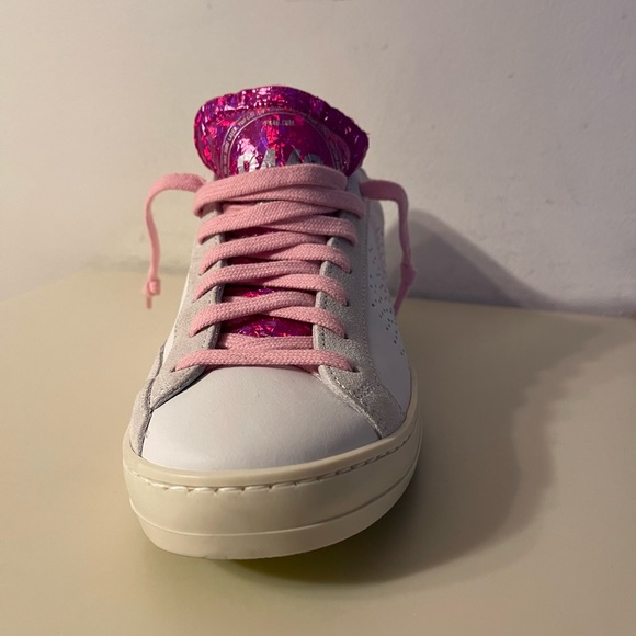 P448 | Shoes | New P448 John Dogma Neon Low Top Sneakers Sz 37 Sz 7 7 2 ...